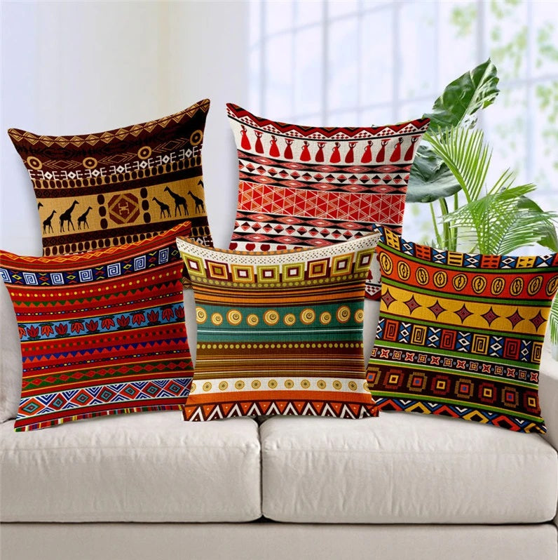 Digital Printed Jute Cushions - All Cushions Sets – Apricot