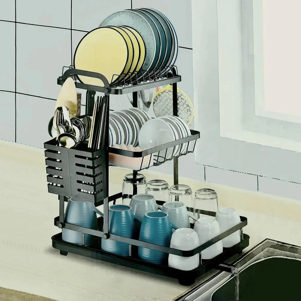 Dish Drying Rack – Apricot