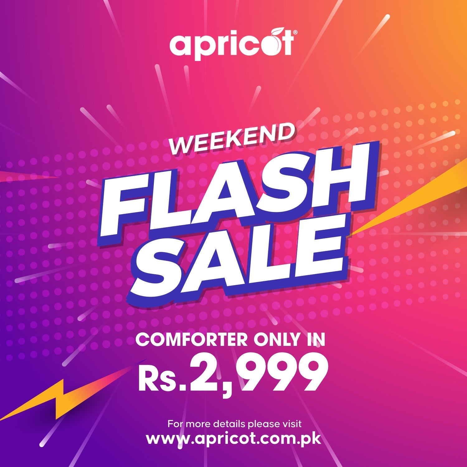 Best Flash Sales & Discounts in Pakistan - Apricot