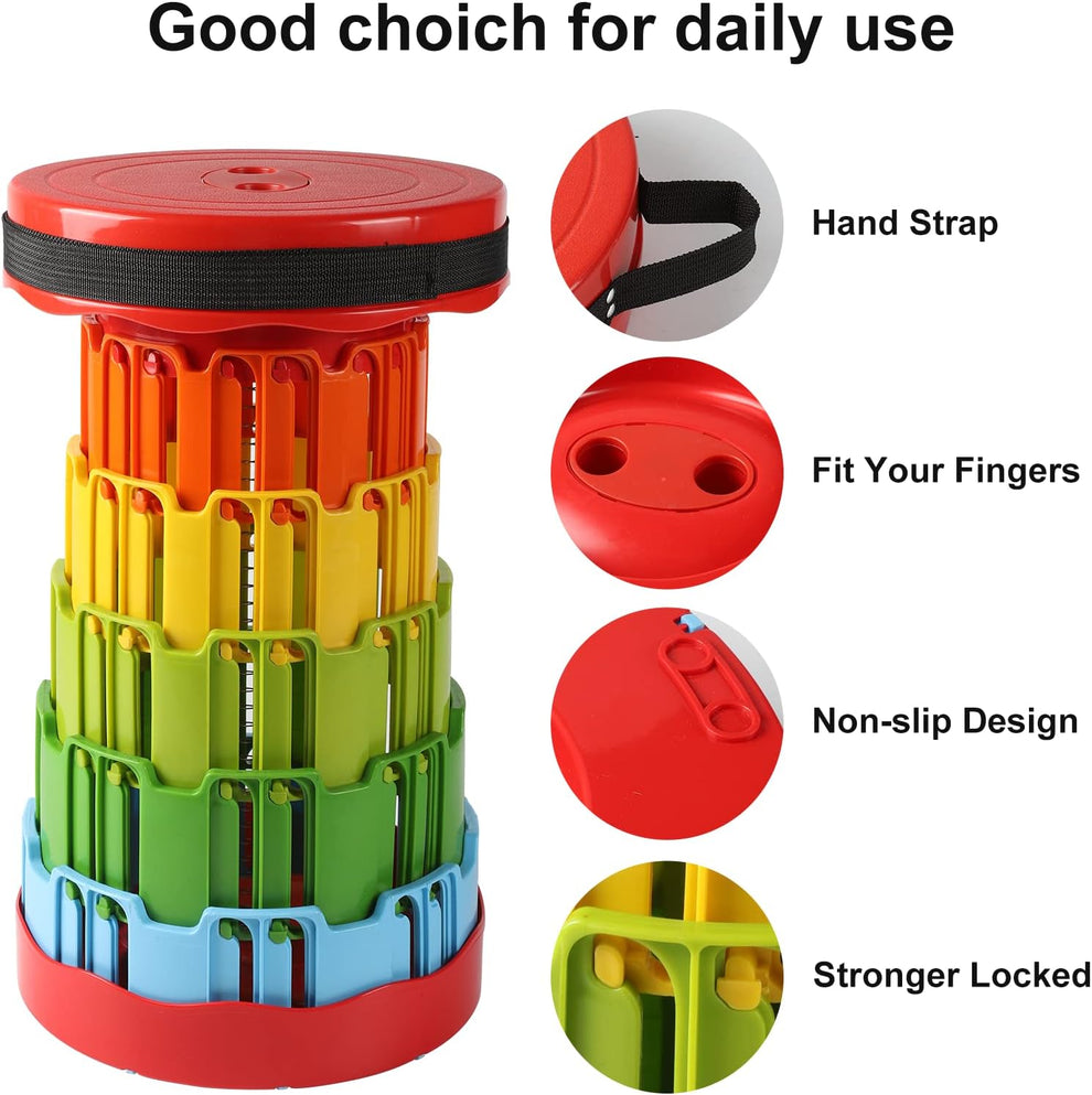 Portable Sitting Stool-Multi – Apricot