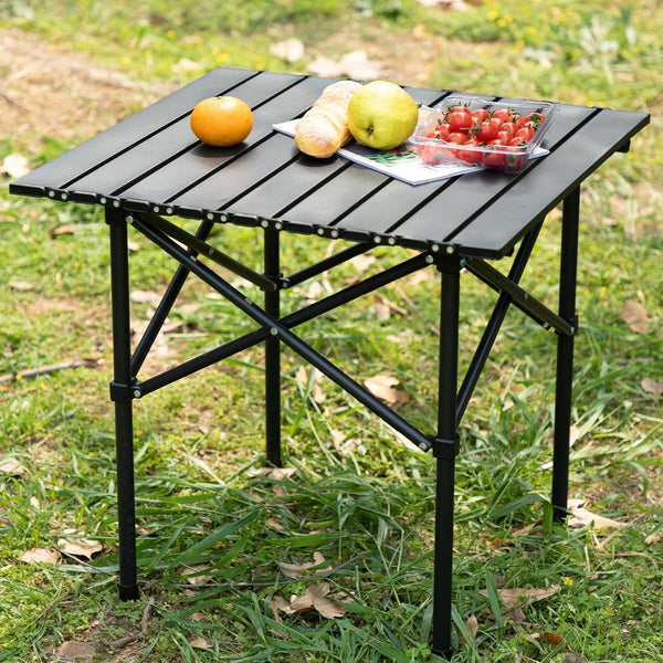 Folding Aluminum Table(SA2405-15)-Black – Apricot