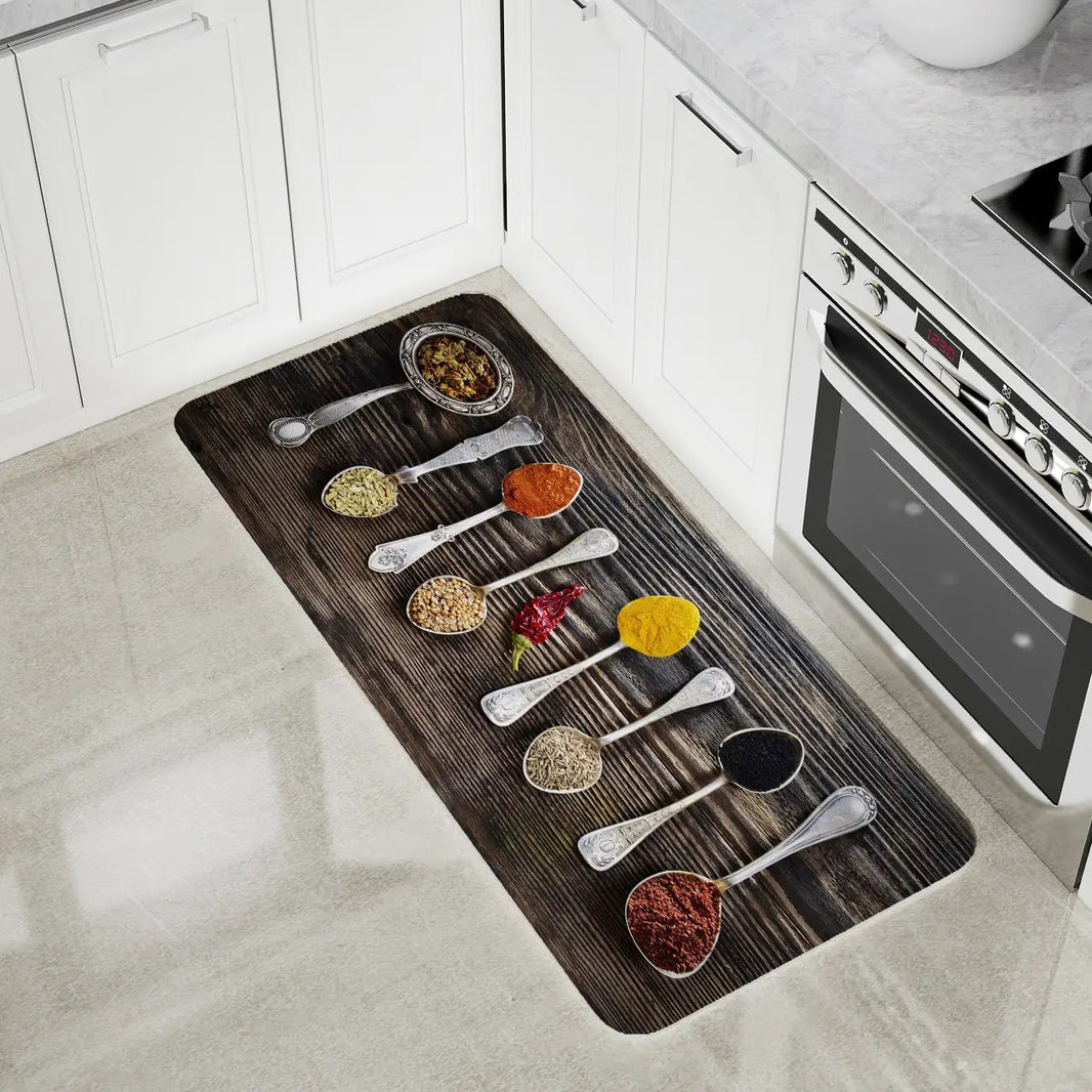 Anti Slip Kitchen Mats – Apricot