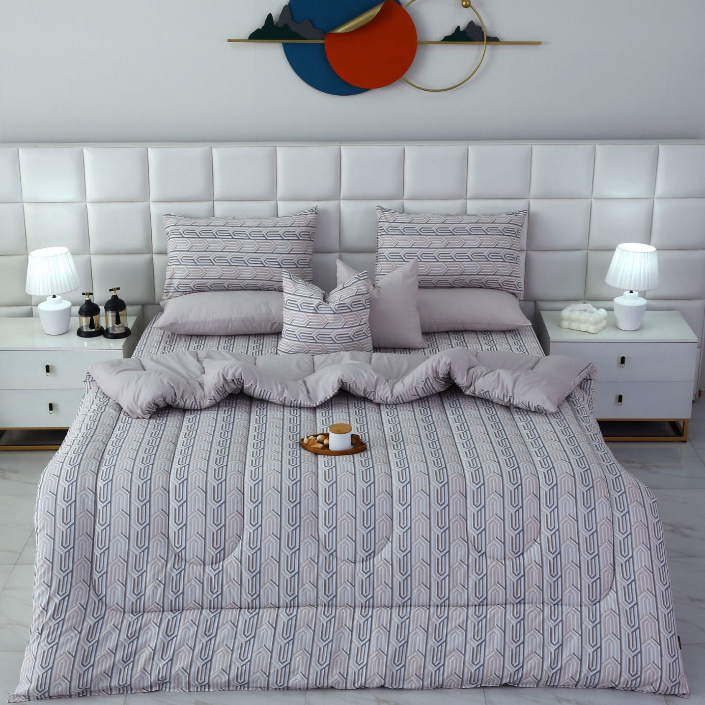 8 PCs Bed Winter Comforter sets – Page 3 – Apricot