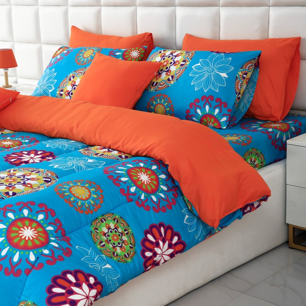 Single Bed Comforter Sets – Apricot