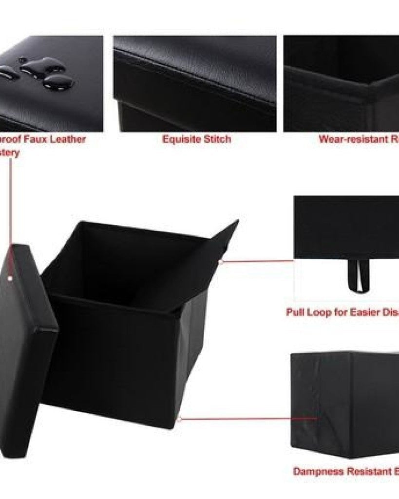 Modular Storage Stool Box (2458)- Brown – Apricot